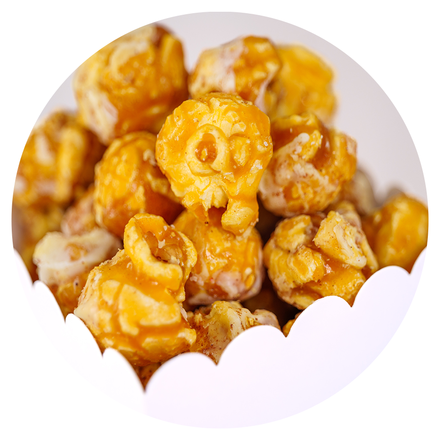 Sunshine City Popcorn Cinnamon Bun Flavored Bag | Sunshine City Popcorn Co.