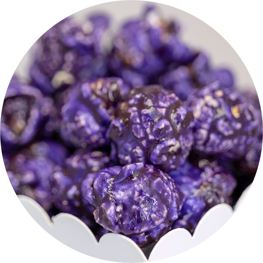 Sunshine City Popcorn Grape Flavored Bag | Sunshine City Popcorn Co.