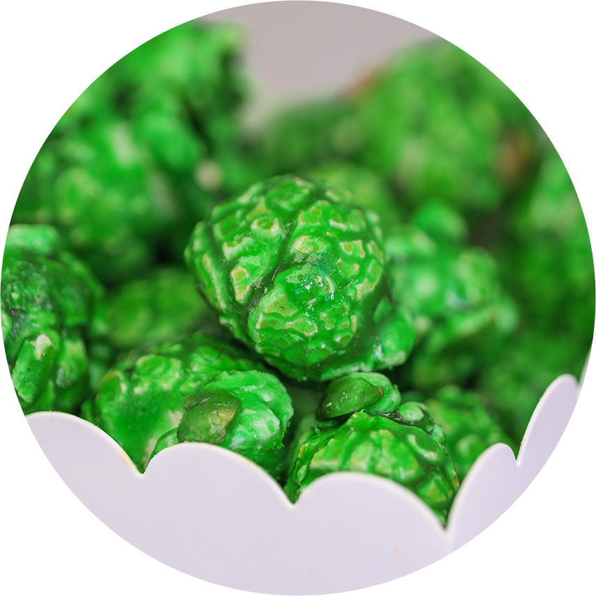 Sunshine City Popcorn Green Apple Flavored Bag | Sunshine City Popcorn Co.